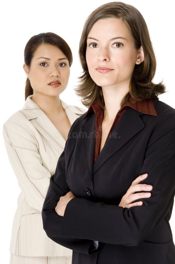Serious Business Partners stock image. Image of businesswomen - 1250241