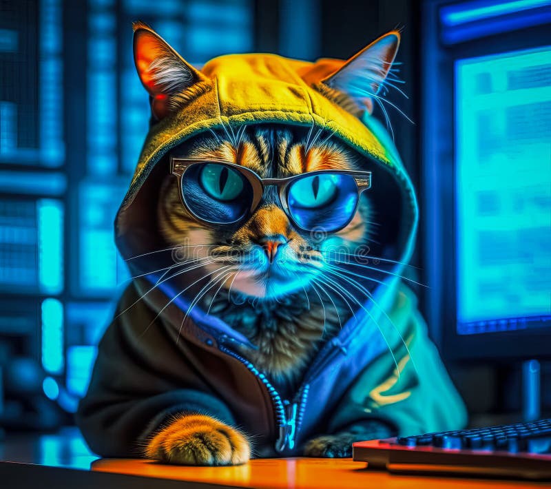 160 Cat Hacker Stock Photos - Free & Royalty-Free Stock Photos from ...
