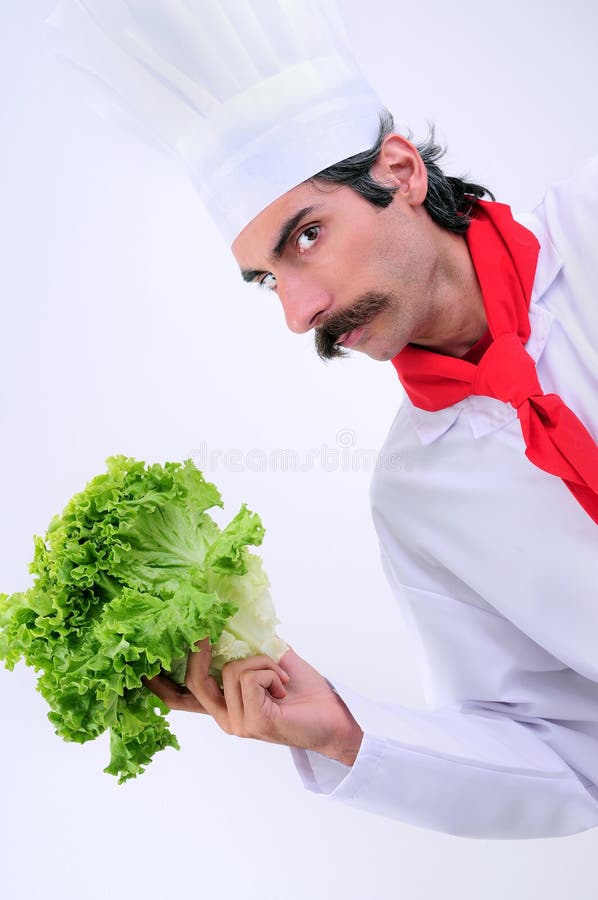 Chef Eating His Delicious Pasta Stock Photo - Image of delicious ...
