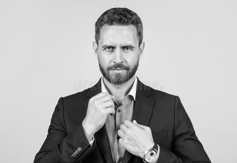 Serious Entrepreneur Or Manager Male Formal Fashion Professional