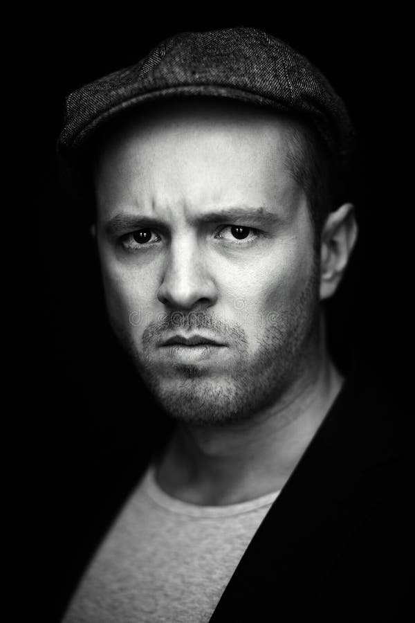 Serious guy stock image. Image of confident, serious - 57561019