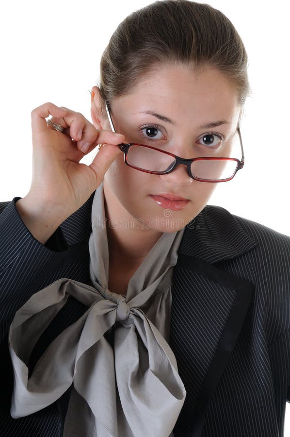 Serious look stock photo. Image of occupation, gray, glance - 14232088