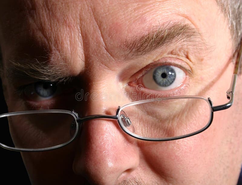 Serious Look stock image. Image of business, expression - 376649