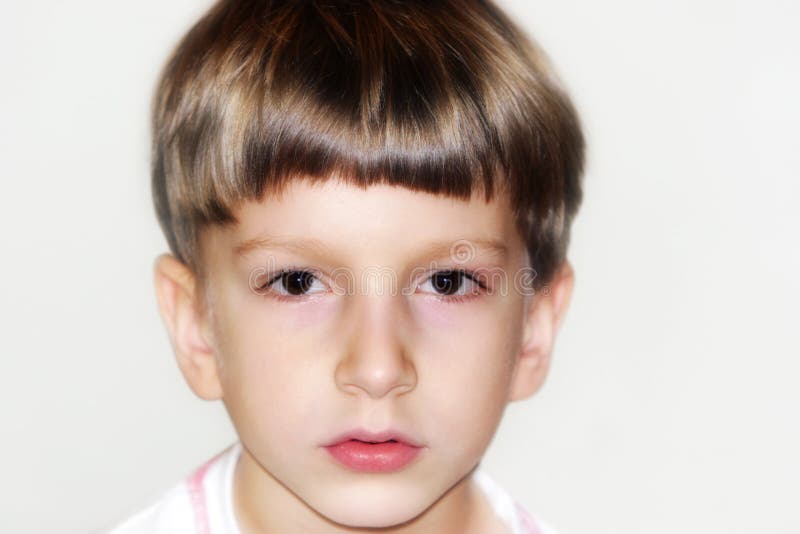 Serious Look stock image. Image of expressions, isolated - 10196205