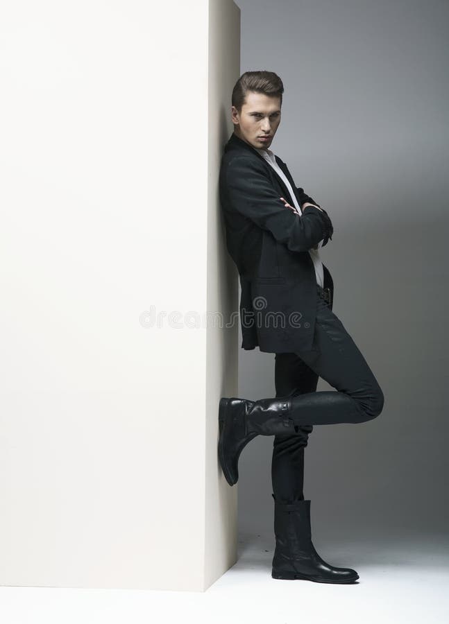 Serious look of a calm man stock image. Image of male - 29780561