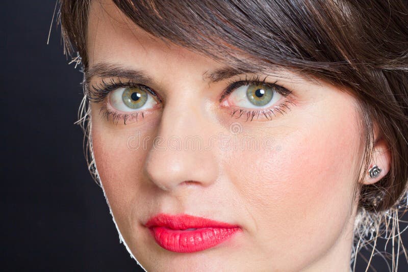 Serious look stock photo. Image of portrait, details - 46806412