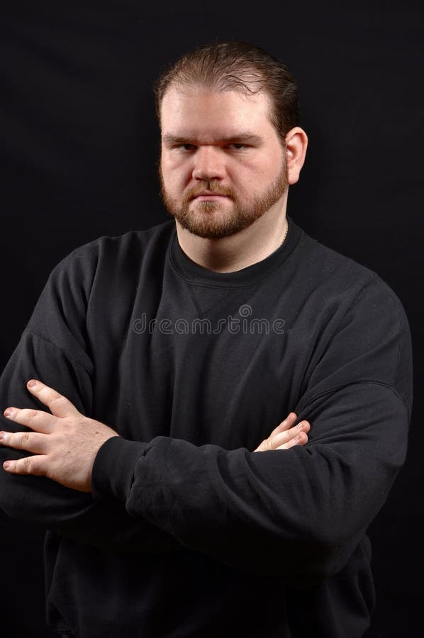 Serious look man stock photo. Image of angry, expression - 17986376