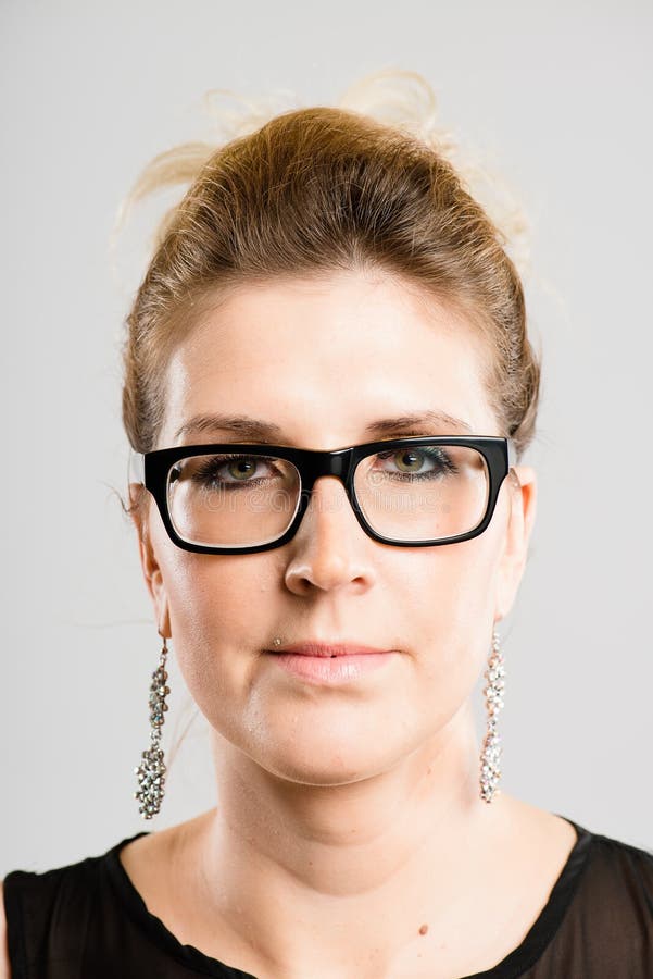Portrait Real People High Definition Grey Background Stock Image ...