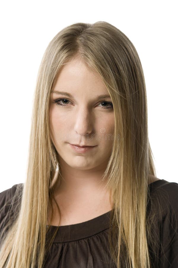 Serious Looking Woman Picture. Image: 3405825