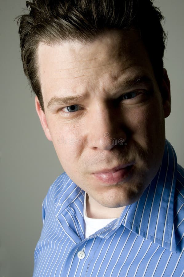 Serious Male stock image. Image of shirt, buttons, light - 18936653