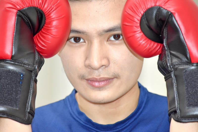 Serious Male Athlete Boxer stock image. Image of emotionless - 146727253