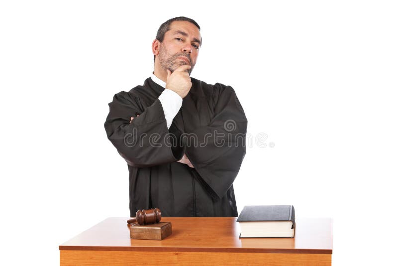 Judge - Skeptical stock photo. Image of friendly, hair - 31192198