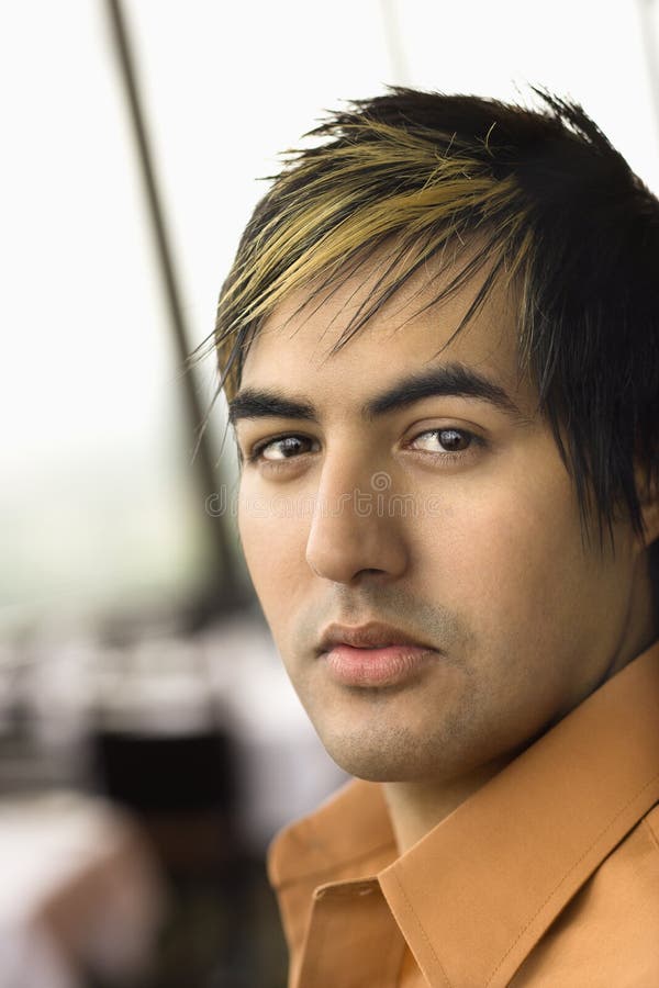 Serious man. stock photo. Image of looking, headshot, years - 4244464