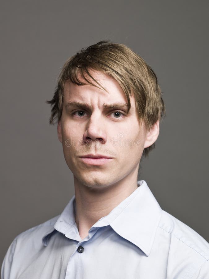 Serious man stock photo. Image of people, cool, face, cheerful - 9649276