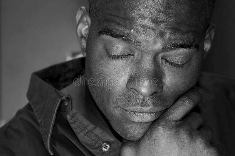 Serious Man, Daydreaming stock image. Image of eyes, think - 24366189