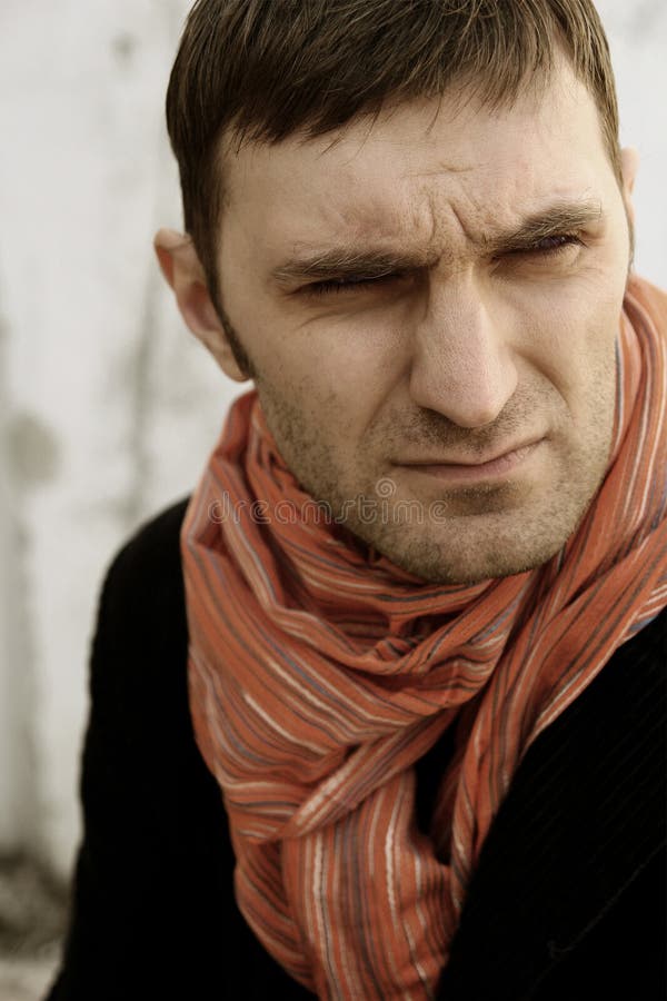 Serious man face stock photo. Image of frustration, cute - 30745140