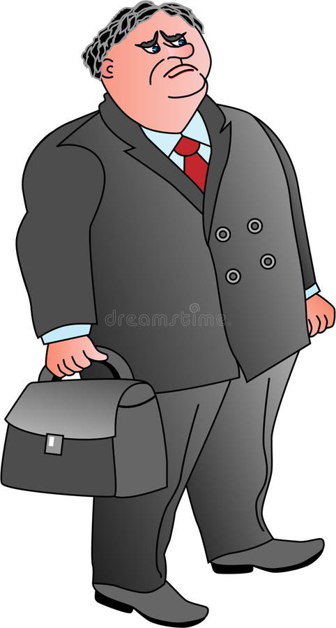 Tacky Salesman stock illustration. Illustration of talk - 127863