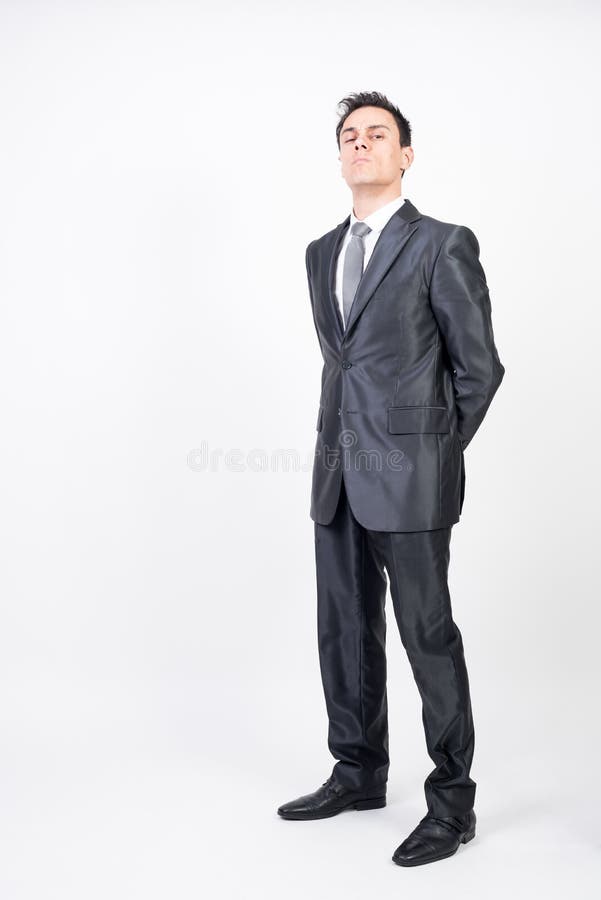 Serious man in suit stock photo. Image of male, wear - 178601272