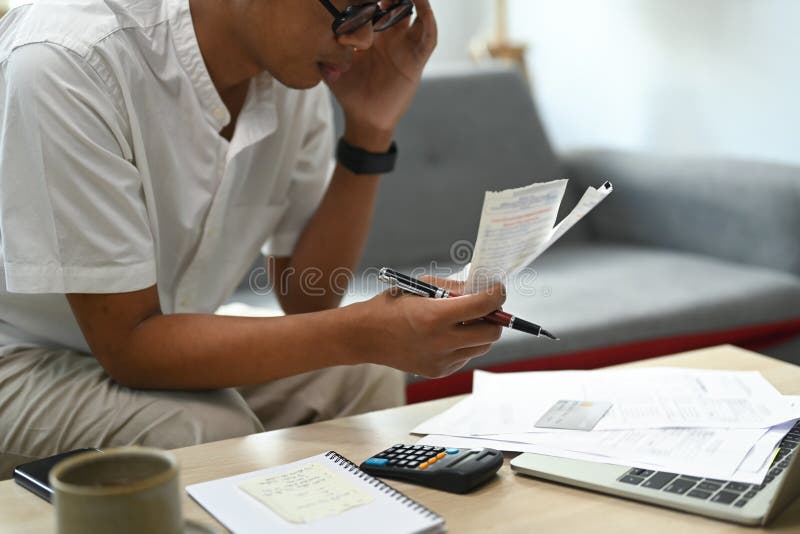 2,045 Black Man Calculating Expenses Stock Photos - Free & Royalty-Free ...