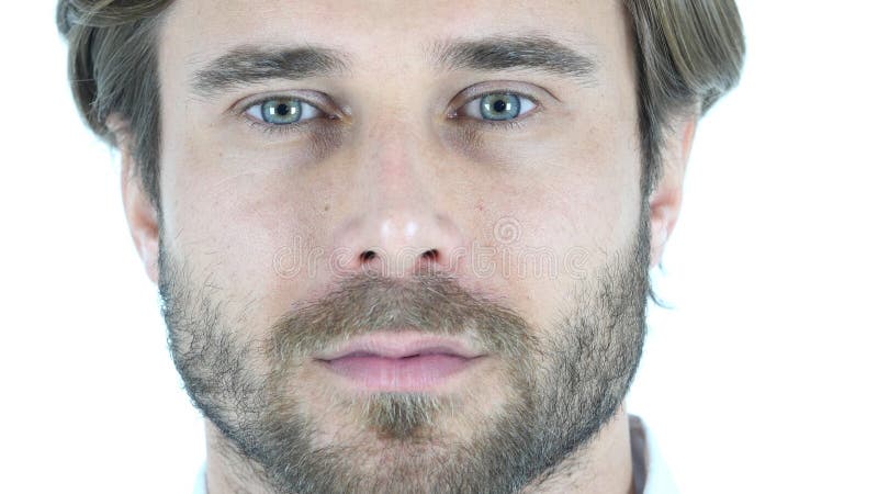 Serious Middle Aged Man Face Stock Image - Image of looking, face: 98565989