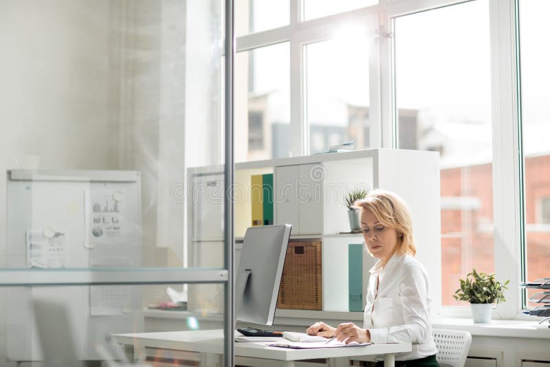 Busy accountant stock image. Image of profession, employee - 109664427