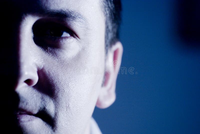 Serious pose stock image. Image of think, solemn, tranquil - 2477157