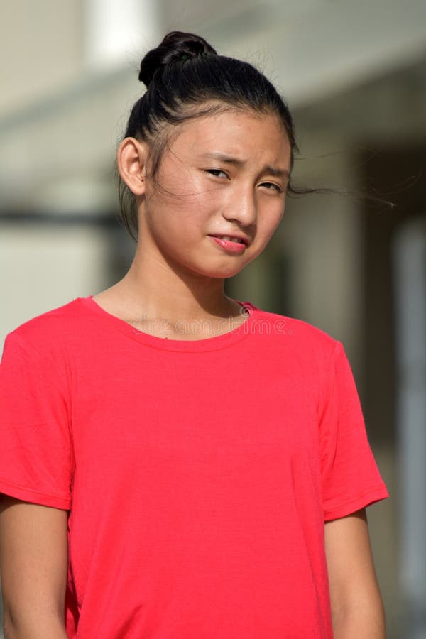 A Serious Pretty Person stock image. Image of cute, serious - 147012565