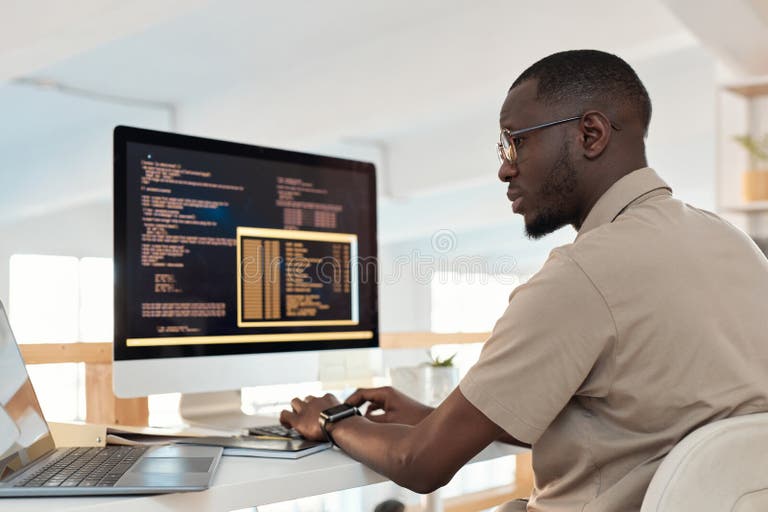 Automating Release Processes Stock Photo - Image of technology ...