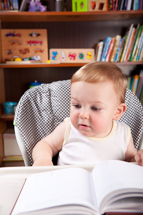 Serious reading stock image. Image of learning, eyes - 14367029