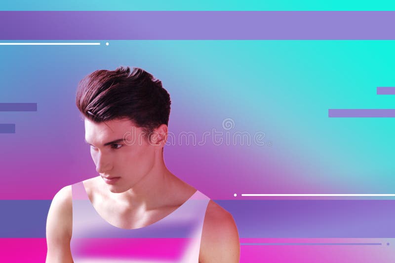 Serious Student Making an Important Decision and Looking Confident ...