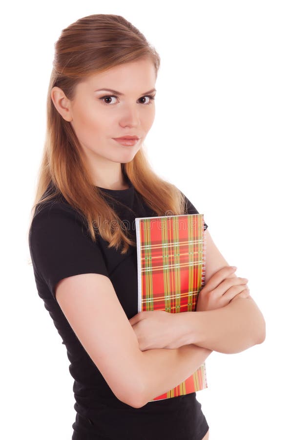 Serious Student Working with a Computer Stock Photo - Image of learning ...