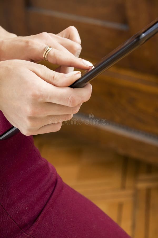 Serious Young Office Woman stock photo. Image of concentrating - 52478020