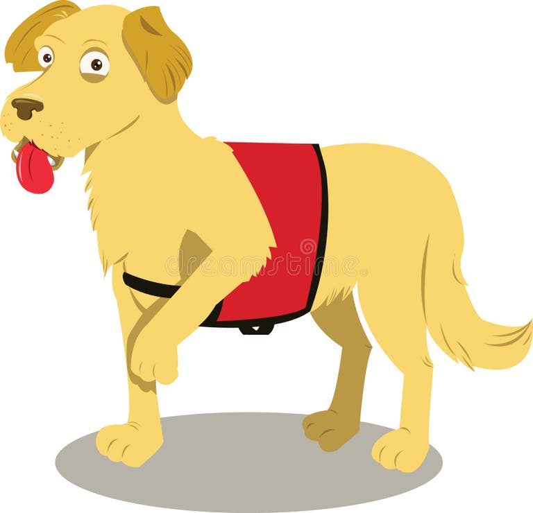 Seeing Eye Dog Stock Illustrations – 269 Seeing Eye Dog Stock ...