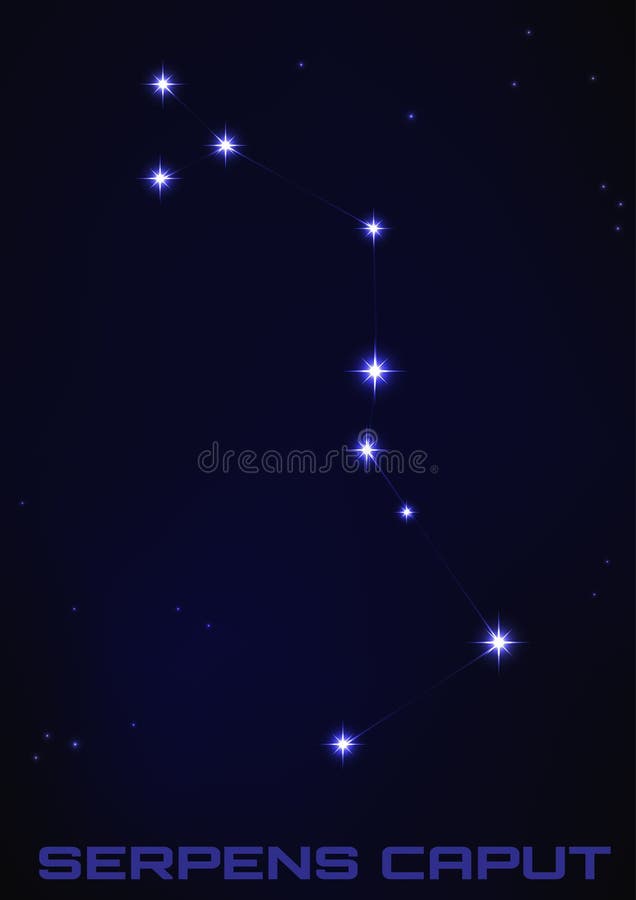 Serpens Cauda Main Stars