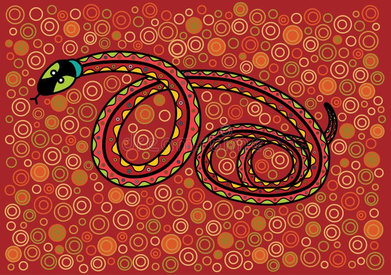 Australian pattern stock vector. Illustration of south - 12089939