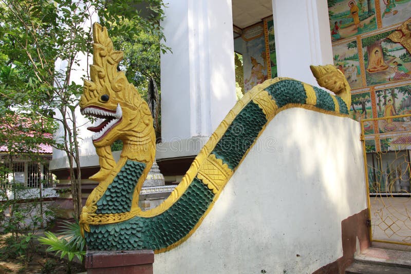 Serpent Statue stock photo. Image of serpent, temple - 129059982