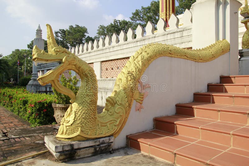 Serpent Statue stock image. Image of serpent, architecture - 129060873