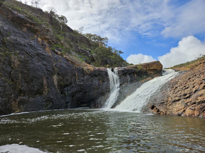 Serpentine Falls Darling Range Perth Western Australia. Waterfall ...