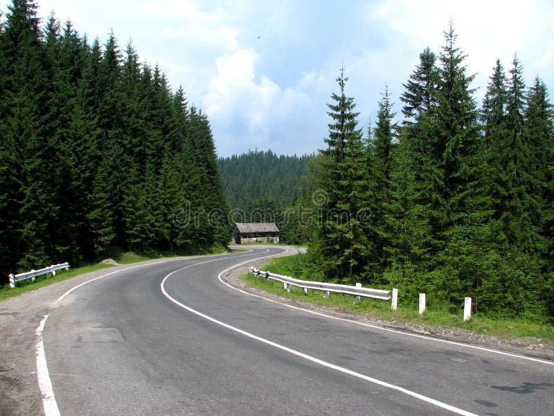 Serpentine road stock image. Image of long, race, curve - 1994281