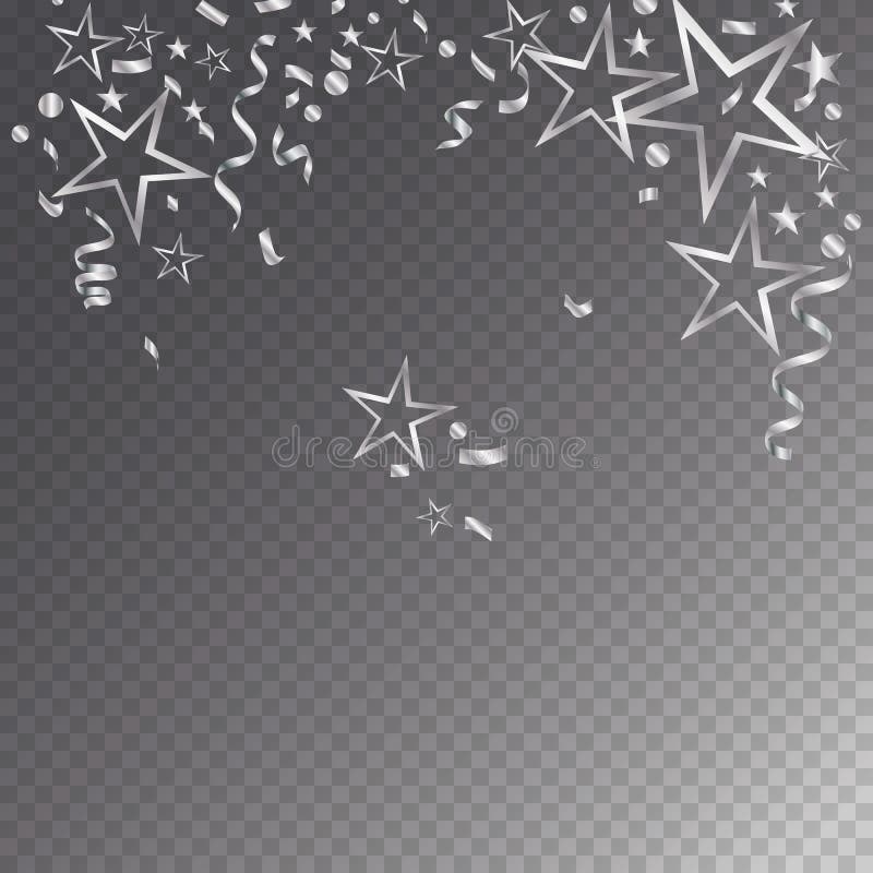 Serpentine Silver Isolated on Checkered Background Stock Vector ...