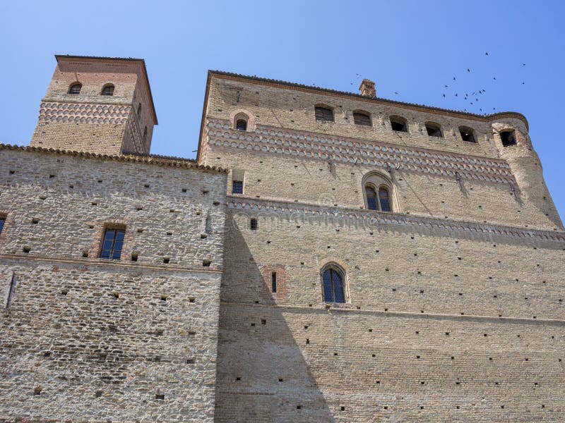 Serralunga s caltle stock photo. Image of langhe, medieval - 40761190