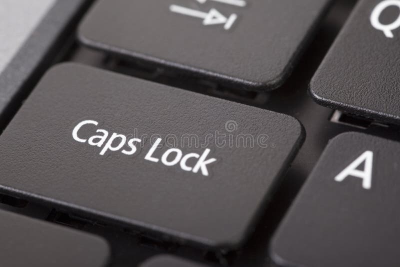 Caps Lock immagine stock. Immagine di industria, commercio - 19465425