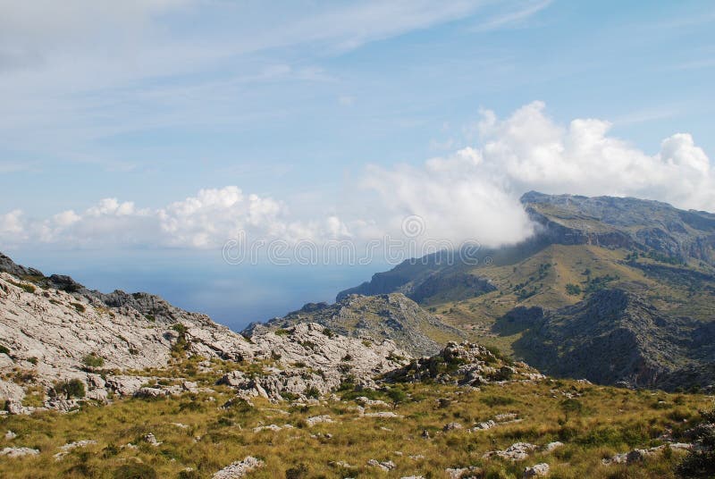 Serrer De Tramuntana Mountains, Majorca Stock Photo - Image of balearic ...