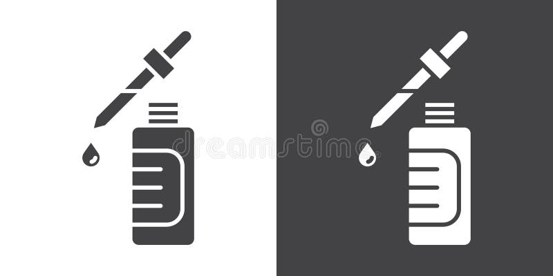 Serum Icon Thin Line Illustration Set Stock Vector - Illustration of ...