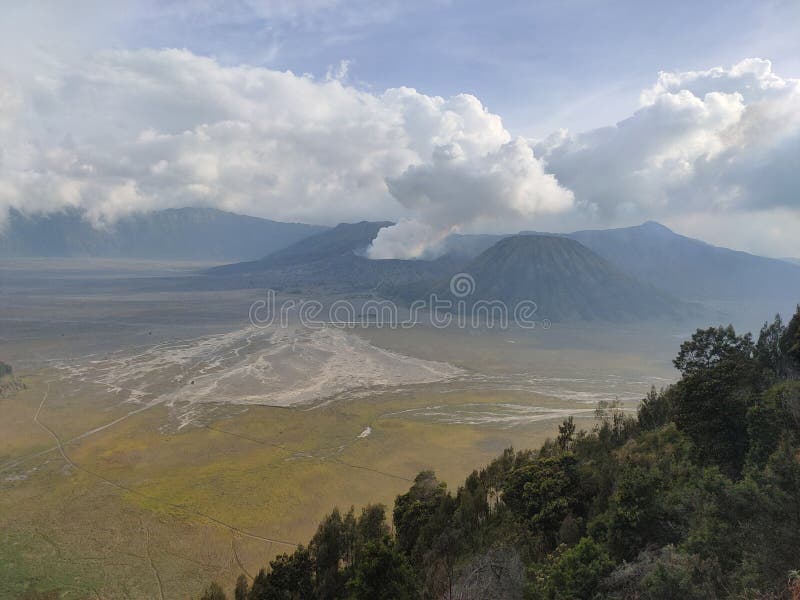 Seruni point view stock photo. Image of bromo, mountain - 264656530