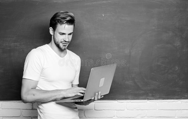 We Serve Differently. Back To School. Business School. Student Man at E ...