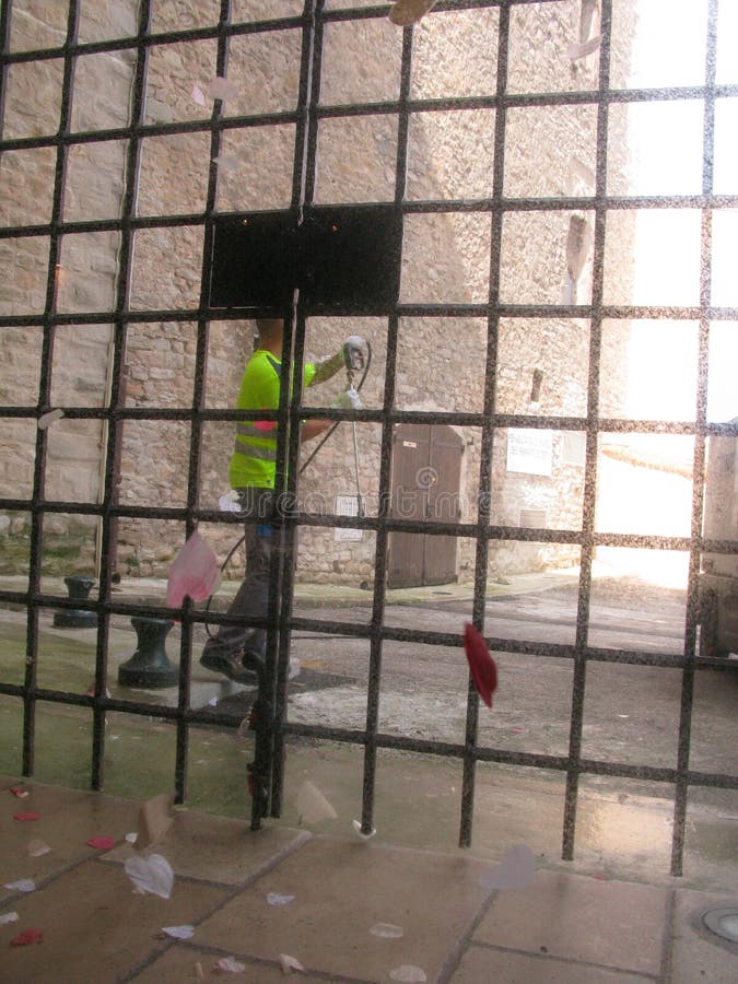 Serve a Sentence in Imprisonment Stock Image - Image of arrest ...