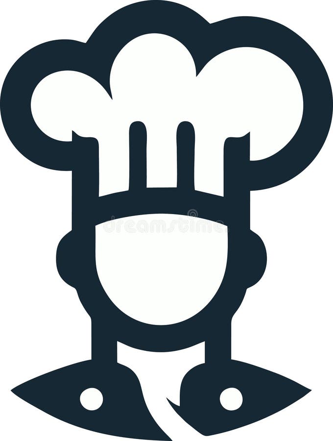 Serve Up Excellence Elevate Your Designs with Chef Icons Stock Vector ...