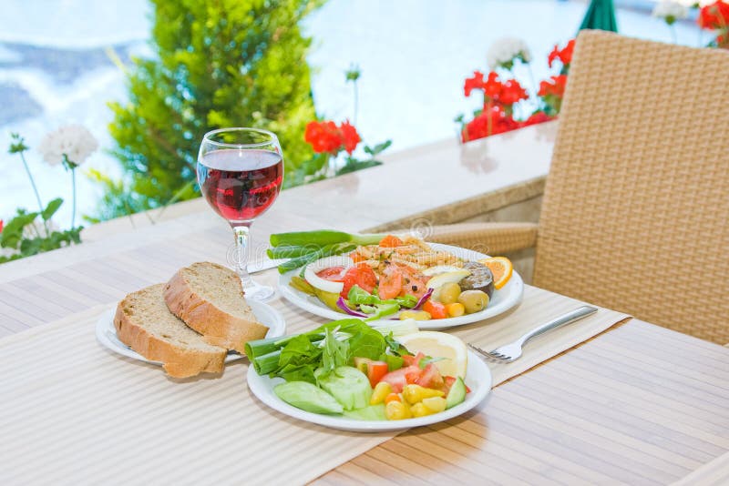 Table Setting of Spanish Tapas Stock Photo - Image of setting, snack ...