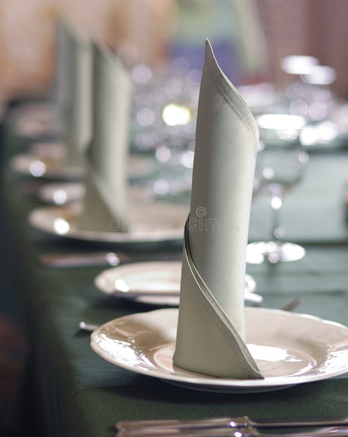 Served table stock photo. Image of lunch, meal, napkin - 13197242